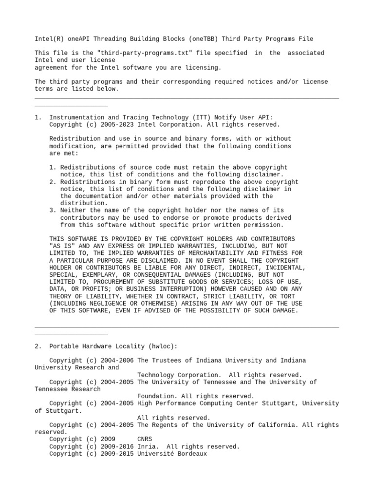 Third Party Programs | PDF