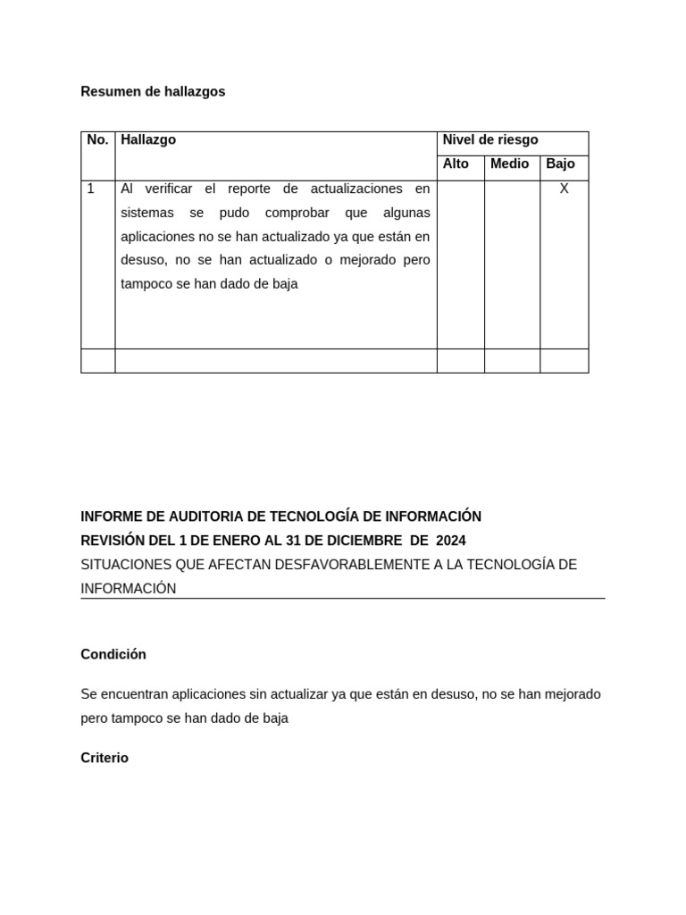 Hallazgo 202011717 Jose Castillo | PDF