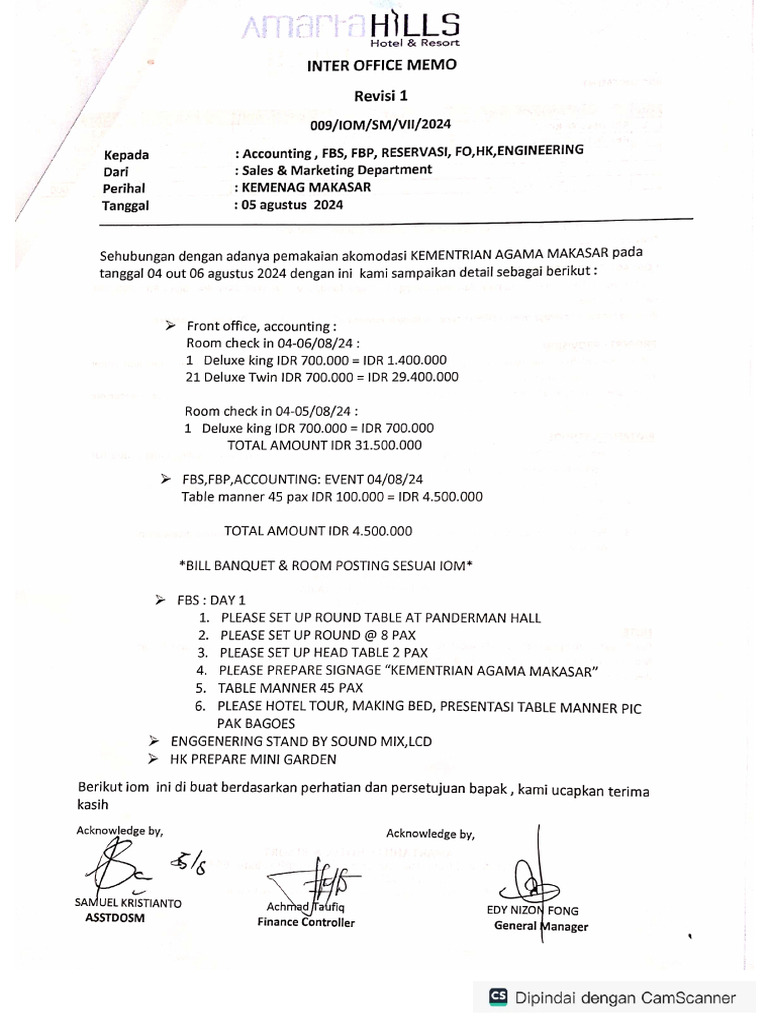 009 Iom Kemenag | PDF