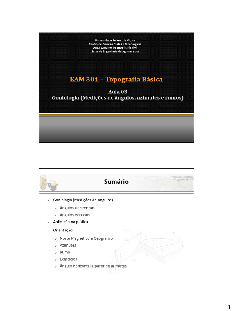 Aula03 - Goniologia | PDF