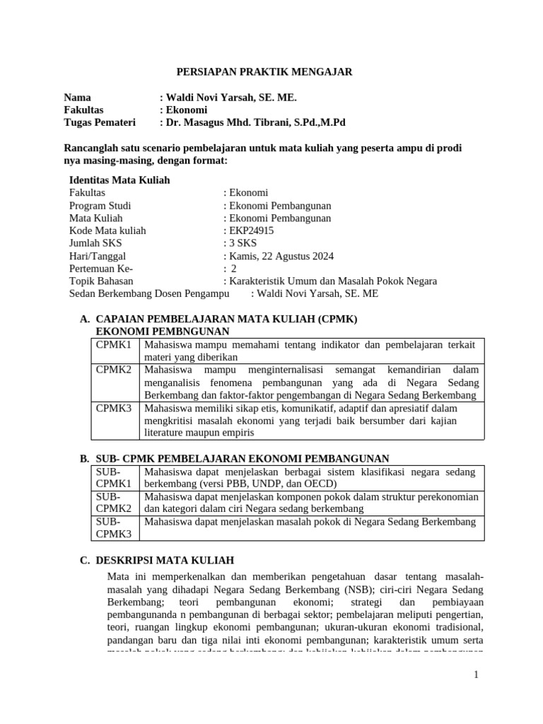 Waldi Novi Yarsah - Pekerti24 - Tugas Rancangan Atau Sekenario ...