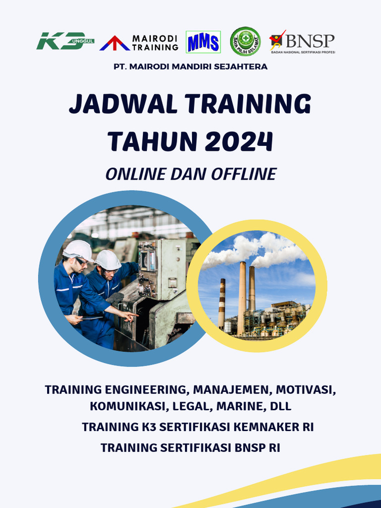 Jadwal Training Keseluruhan | PDF