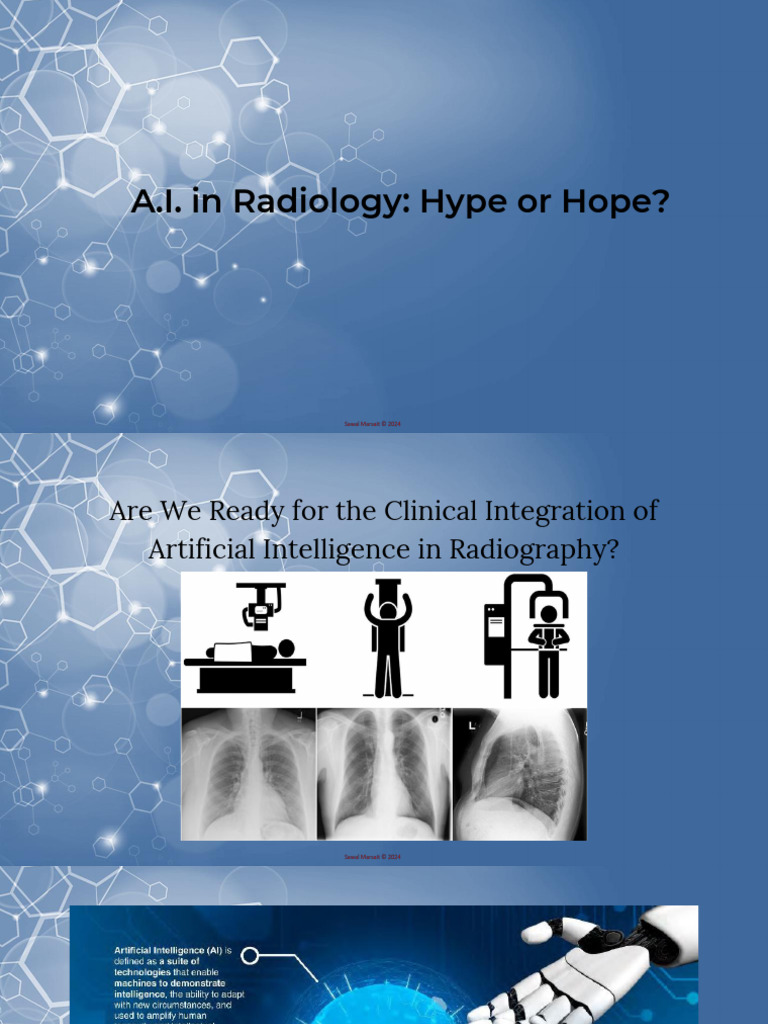 AI in Radiography | PDF