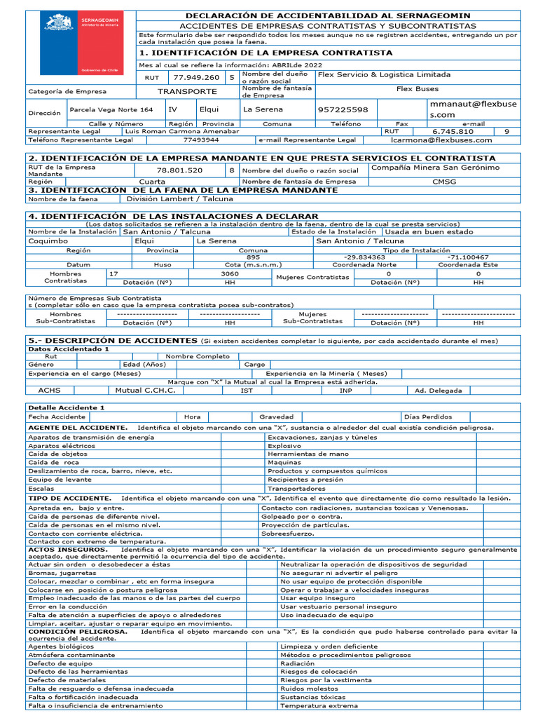 E-200 Abril 2022 CMSG Flex | PDF