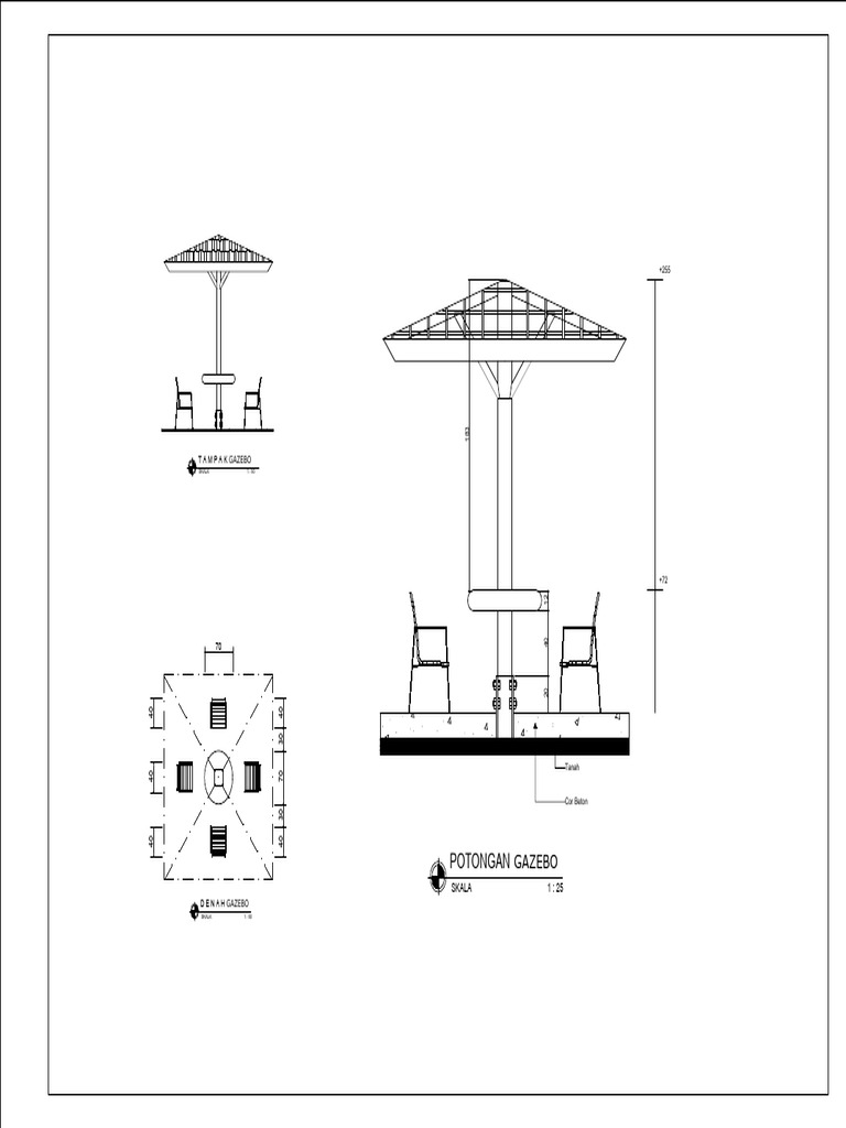 Denah Gazebo | PDF