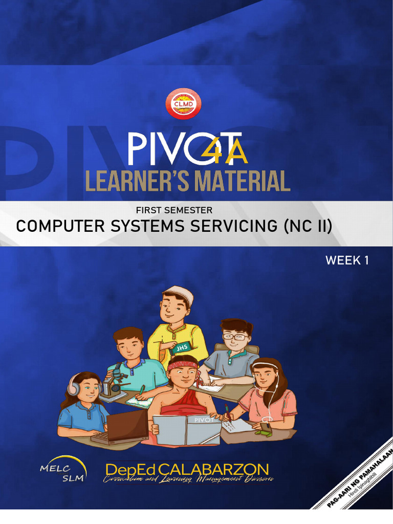 Css NC II 1st Sem w1 s2 | PDF