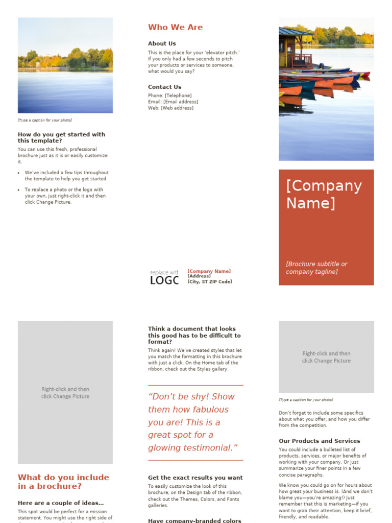 Sample Business Brocure | PDF