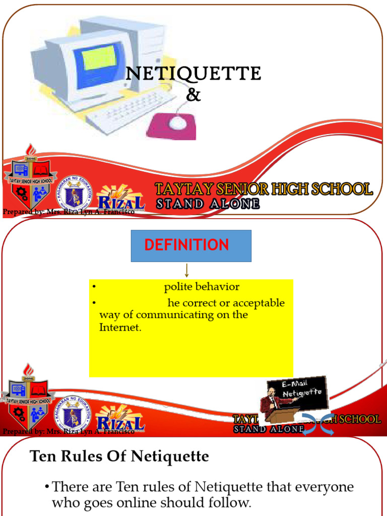 Session 1 Netiquette | PDF