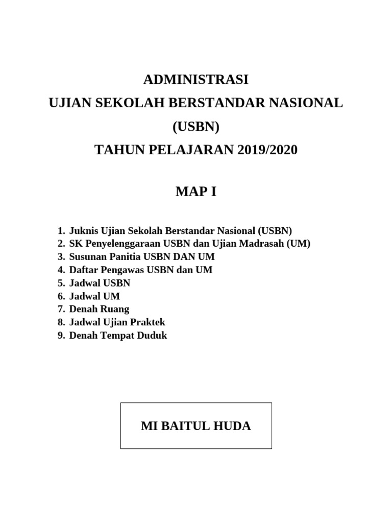 Administrasi Map 1 | PDF
