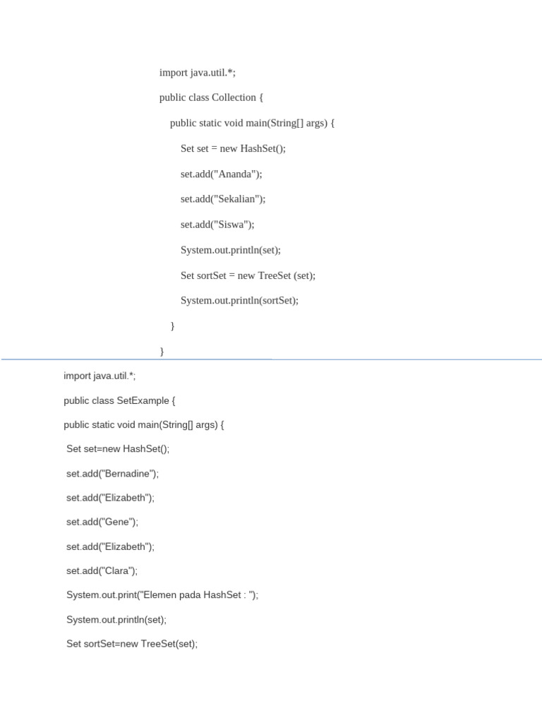 Kumpulan Kode Program Collection | PDF