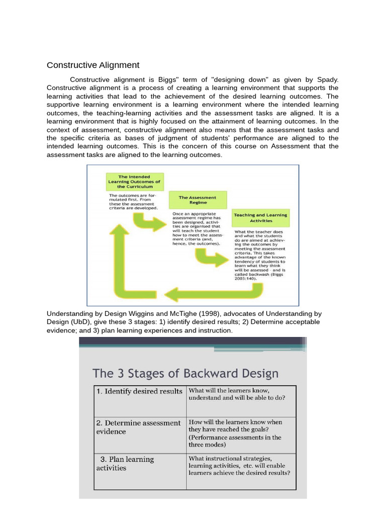 Constructive Alignment | PDF