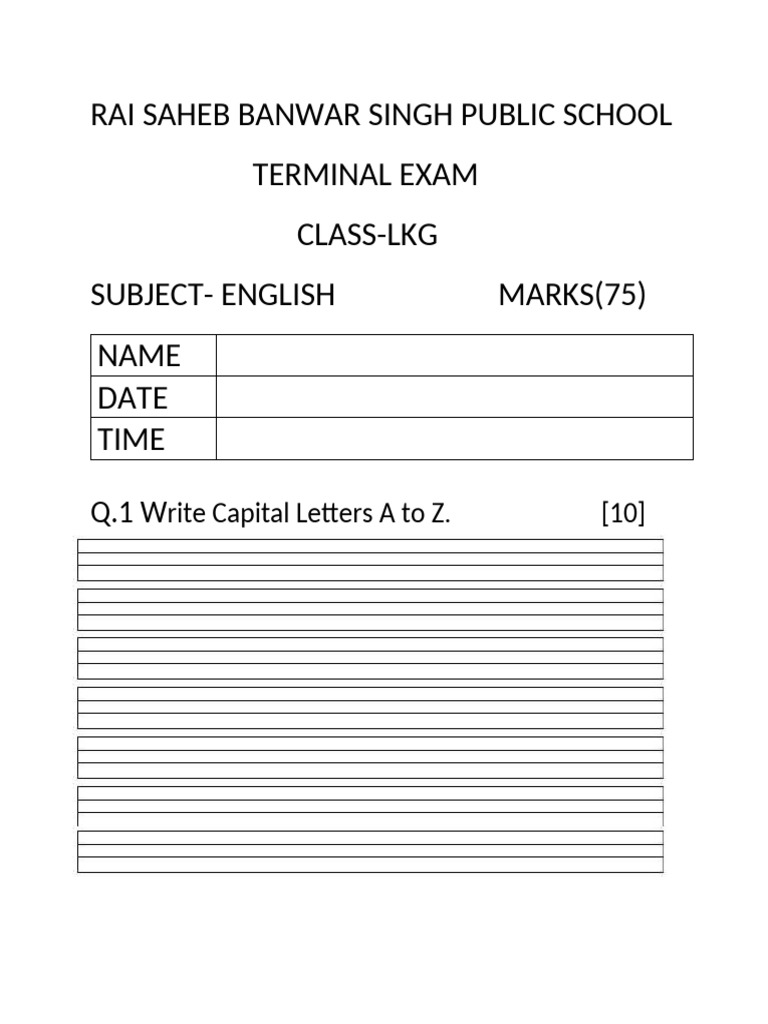 English Class 7 | PDF