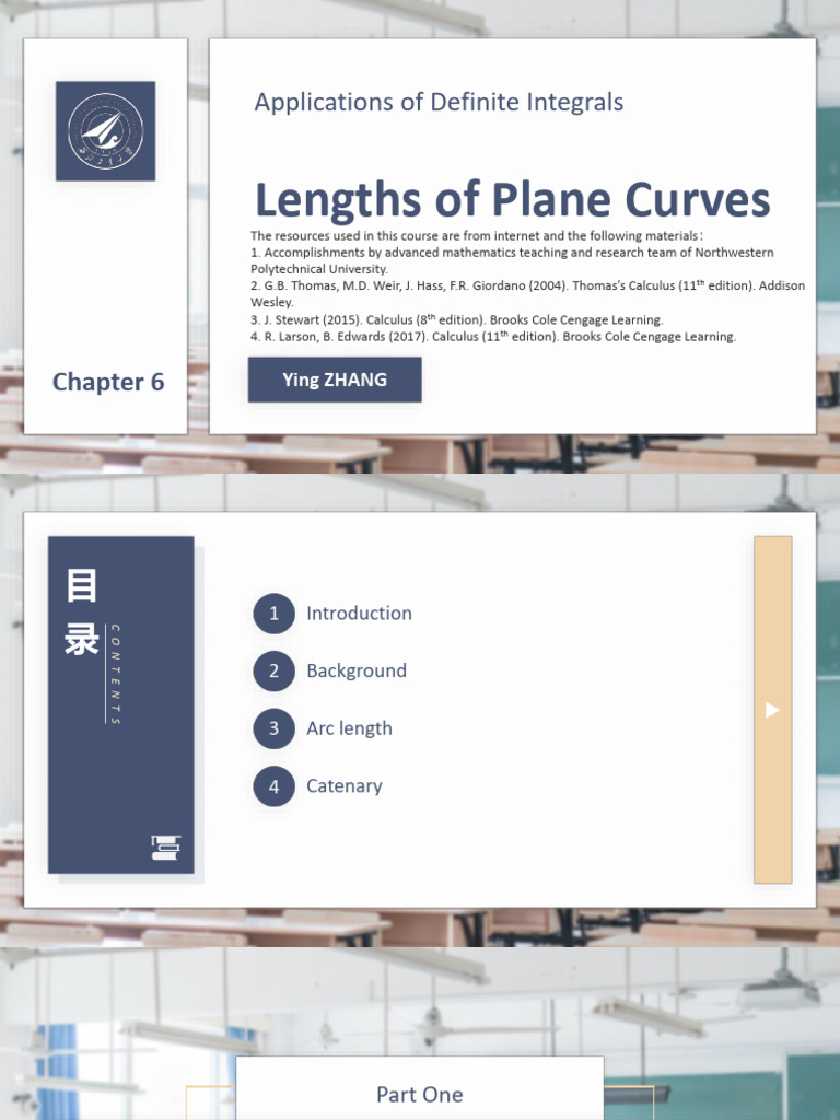 6.4 Lengths of Plane Curves | PDF