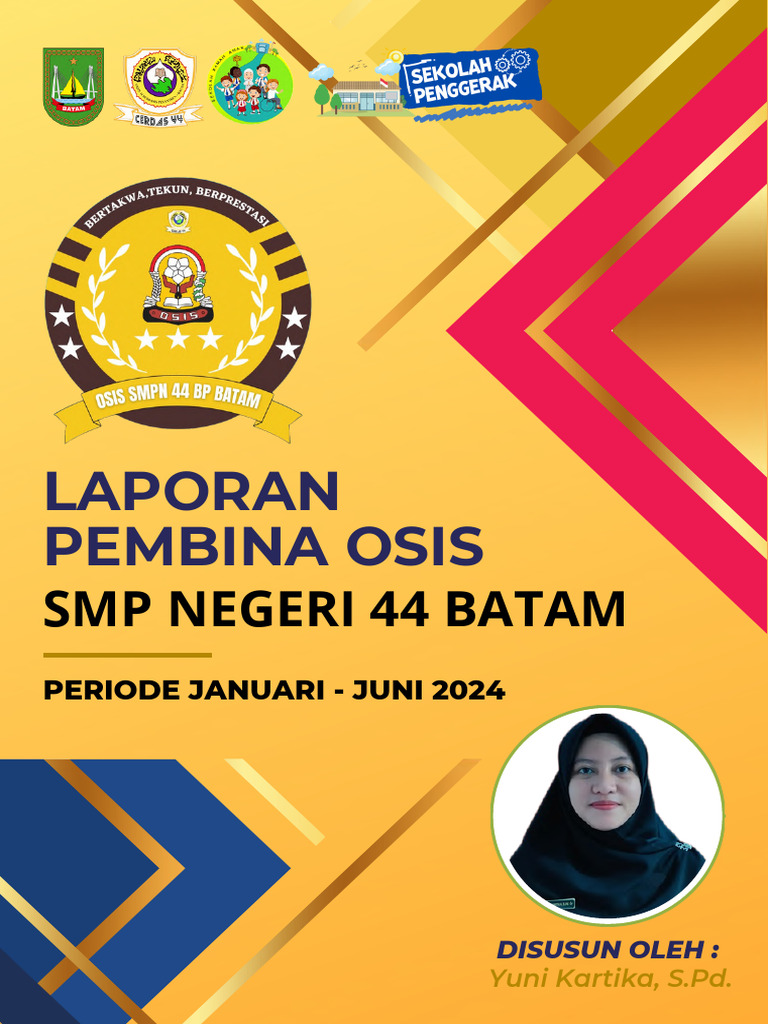 Laporan Pembina OSIS Jan-Jun 2024_compressed | PDF