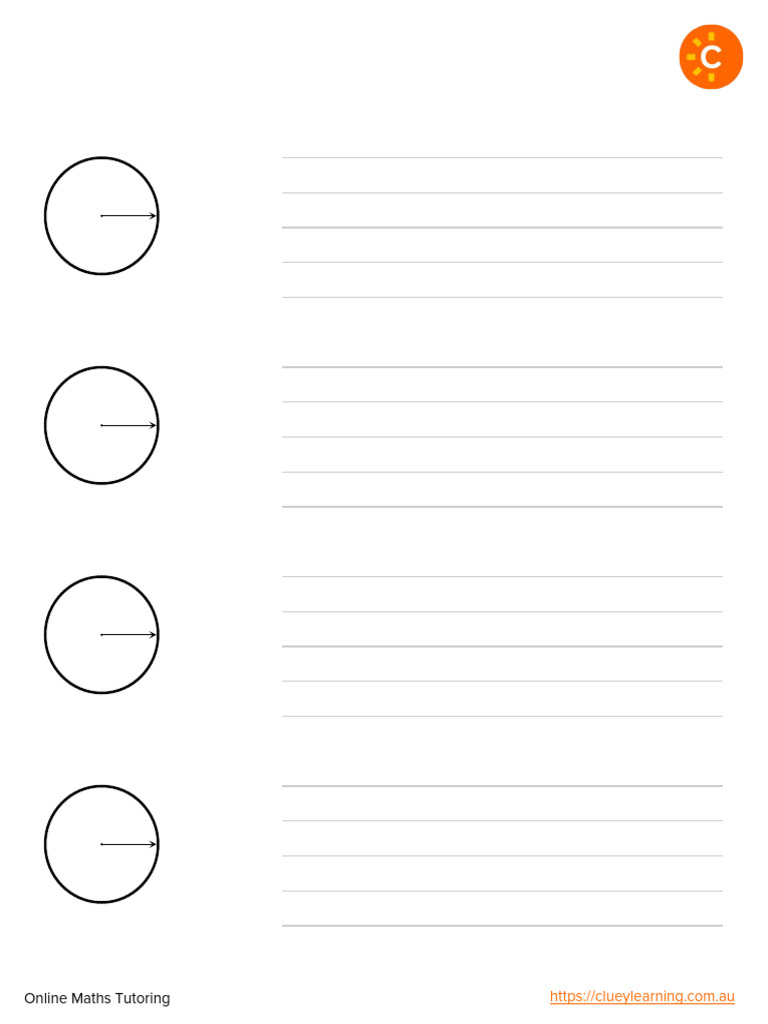 Year 8 Measurement Maths Worksheet Area Circle | PDF