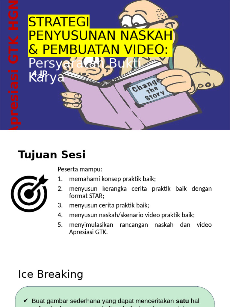 Strategi Penyusunan Naskah Dan Pembuatan Video | PDF