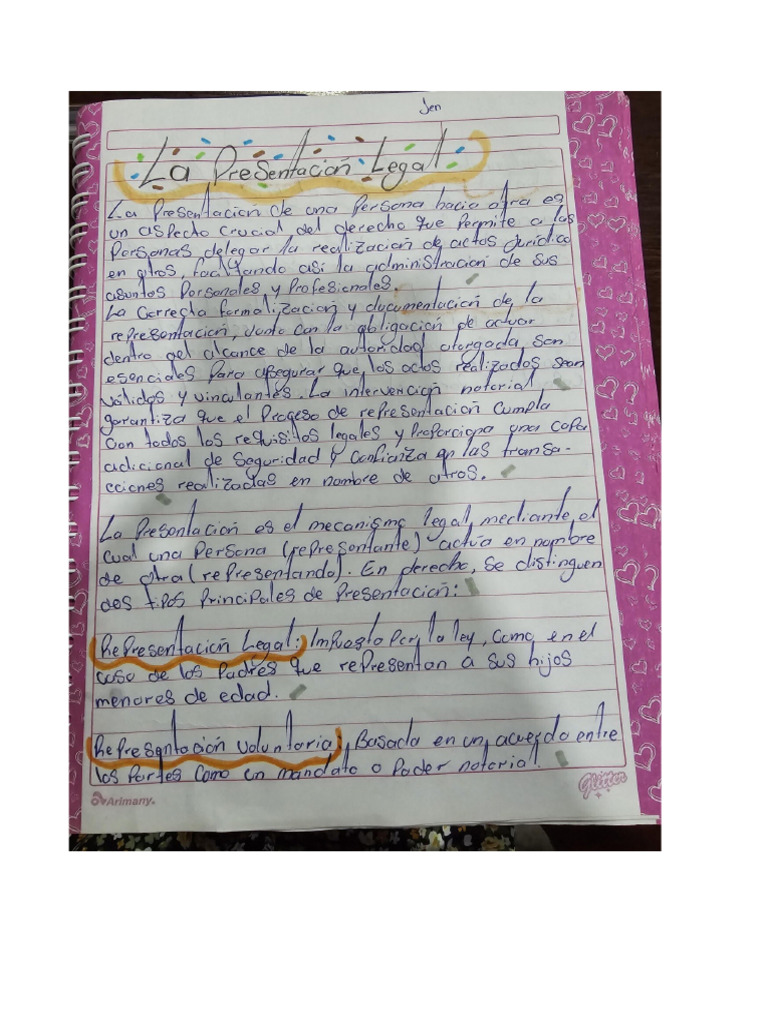 Representacion Legal y Resposabilidad Notarial | PDF