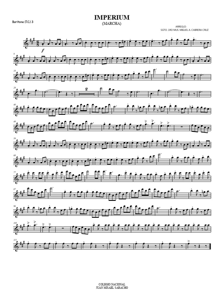 IMPERIUM Baritone 3 | PDF