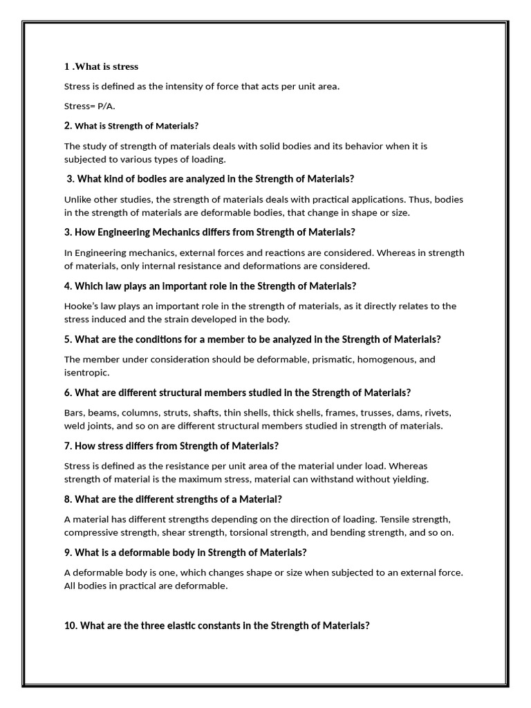 SOM Interview Question and Answer | PDF