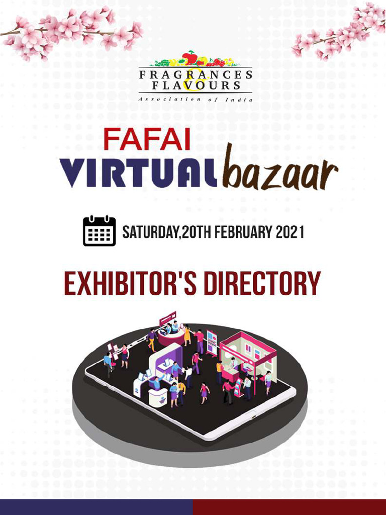 FAFAI Virtual Bazaar 2021 Exhibitor's Directory | PDF | Perfume | Essential Oil