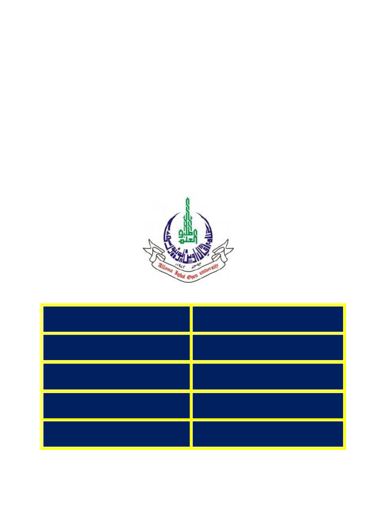 Assignment # 8606-2 | PDF