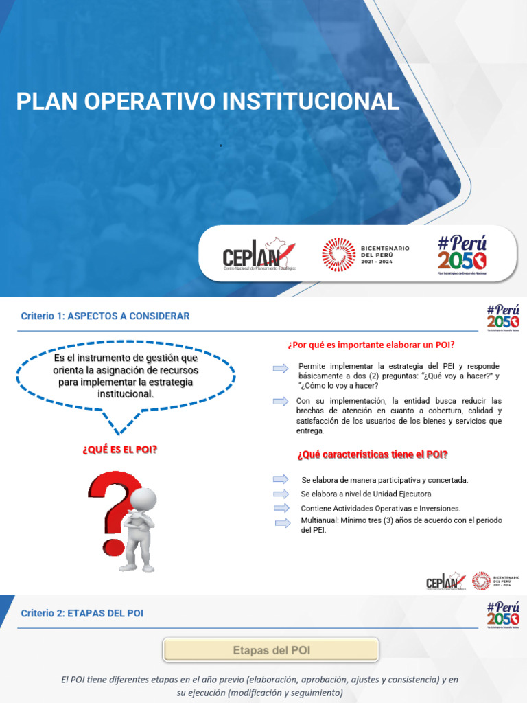 PPT Poi - Ceplan | PDF