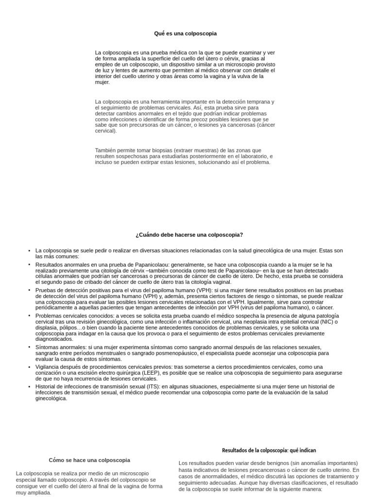 colposcopia | PDF colposcopia | PDF
