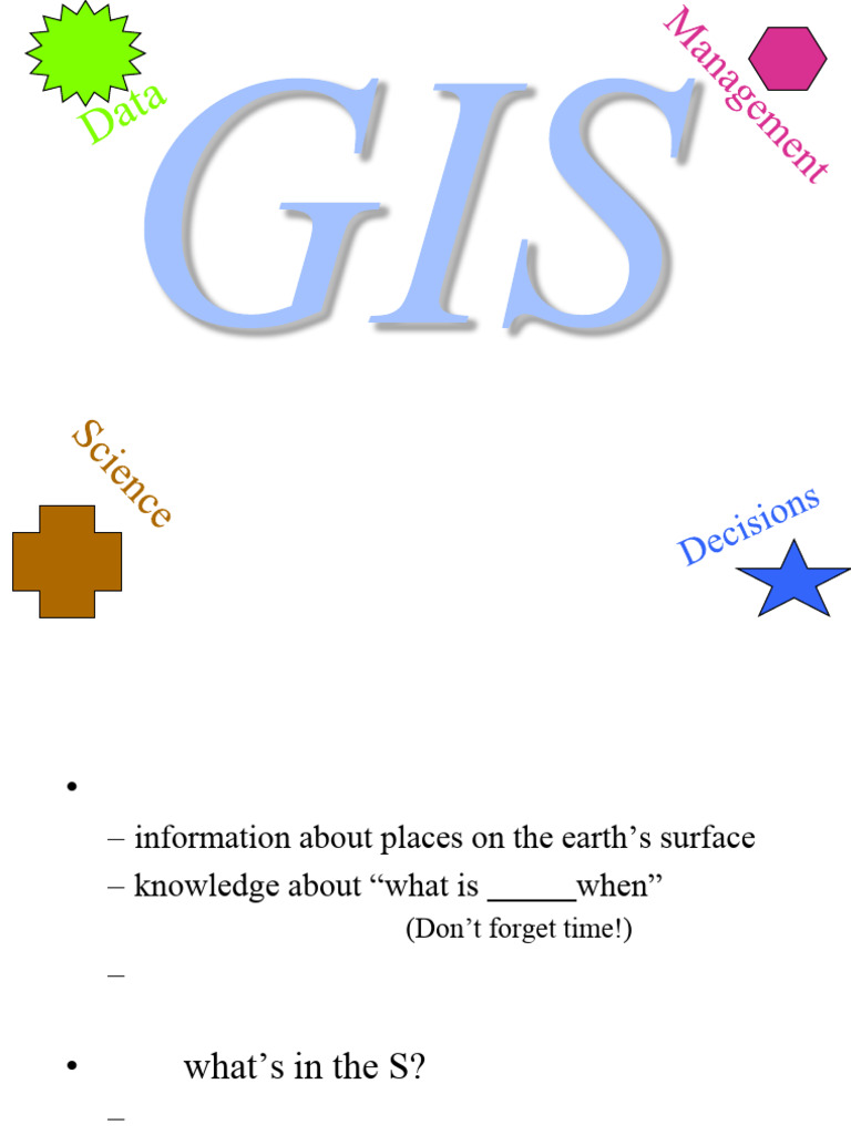 Graphic Information Systems | PDF