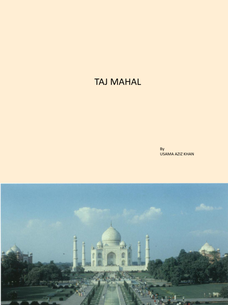 Taj Mahal | PDF