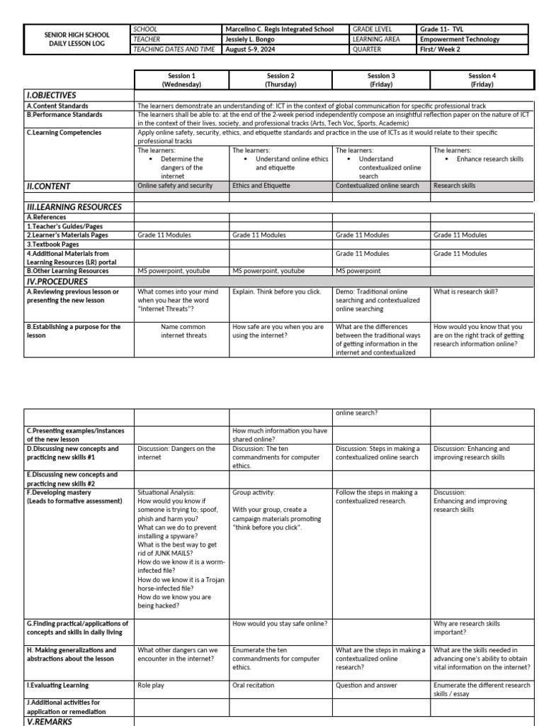 Emp. Tech - DLL | PDF