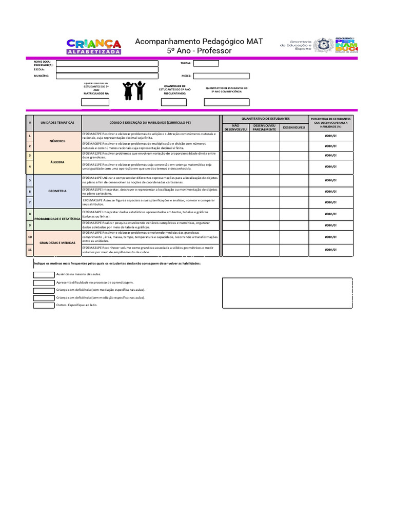 Mat Prof 5° | PDF
