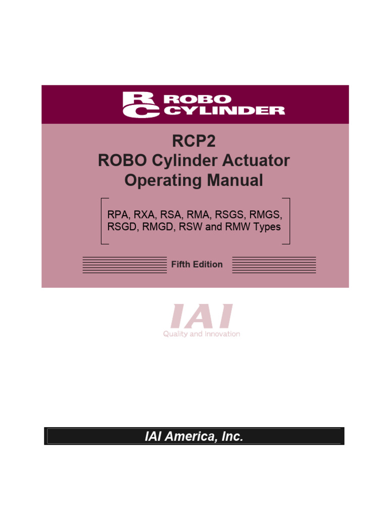 RCP2 Actuator Rod | PDF