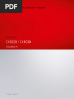 CX8190 Embedded PC Manual v1.8 | PDF | Computer Security | Security