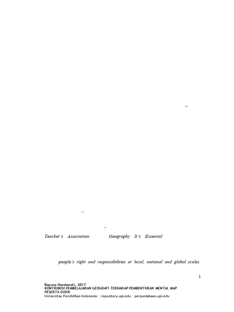 T - GEO - 1302764 - Chapter1 Geografi | PDF