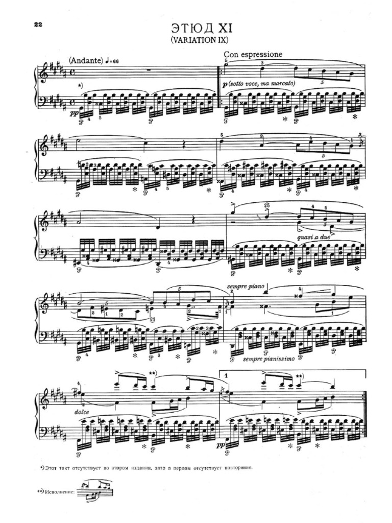 Schumann Symphonic Etude | PDF