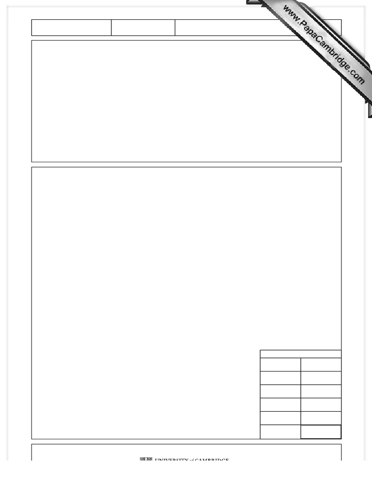 9701 Paper | PDF