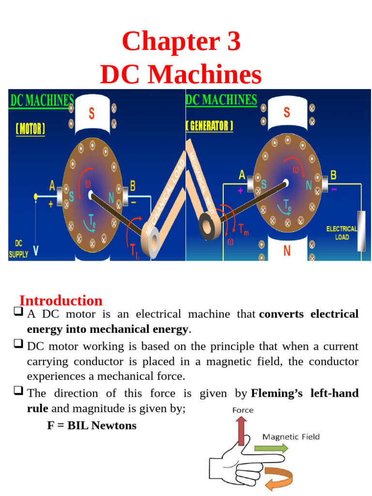Ch-3-Dc Machine Emd@2021 | PDF