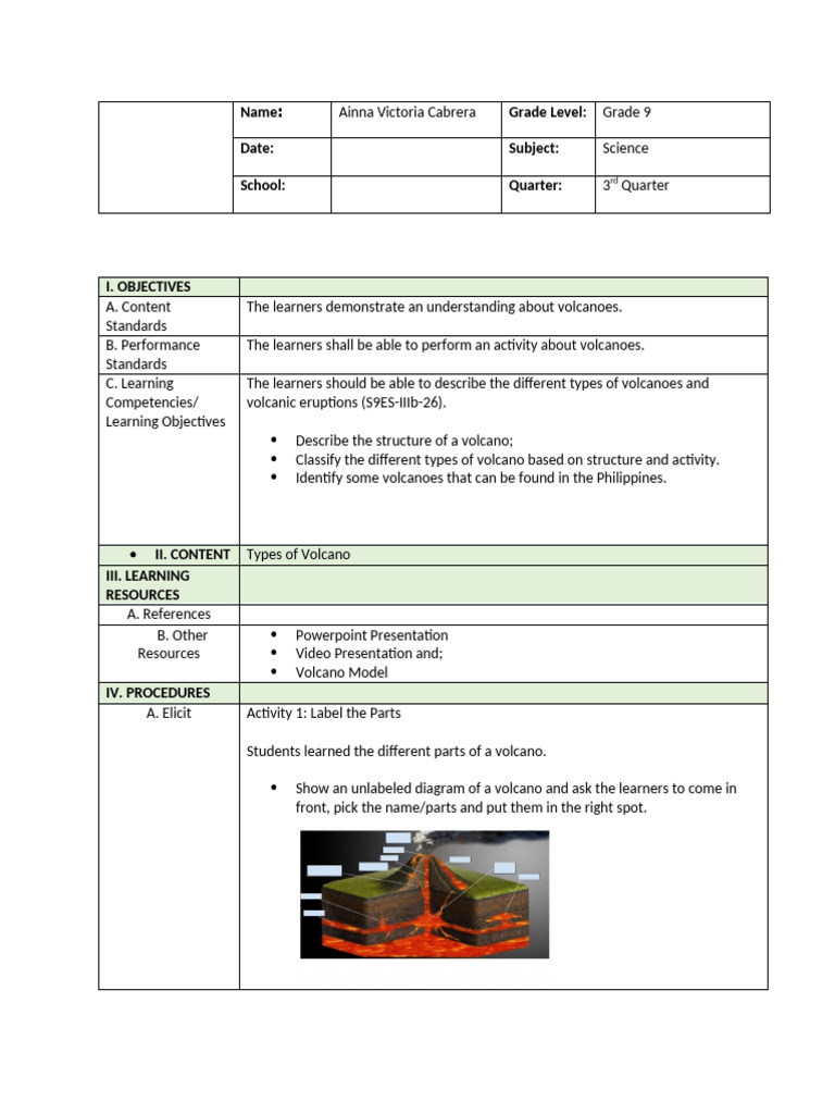 Understanding Types of Volcanoes | PDF | Volcano | Social Science