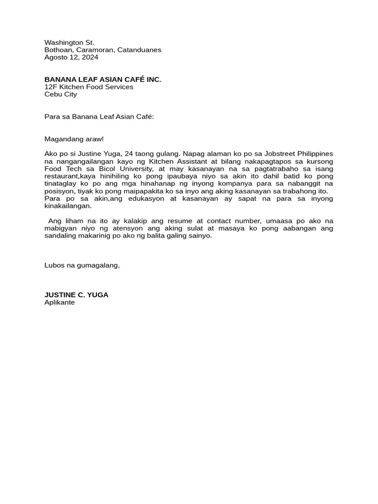 Yuga, Justine BPP | PDF