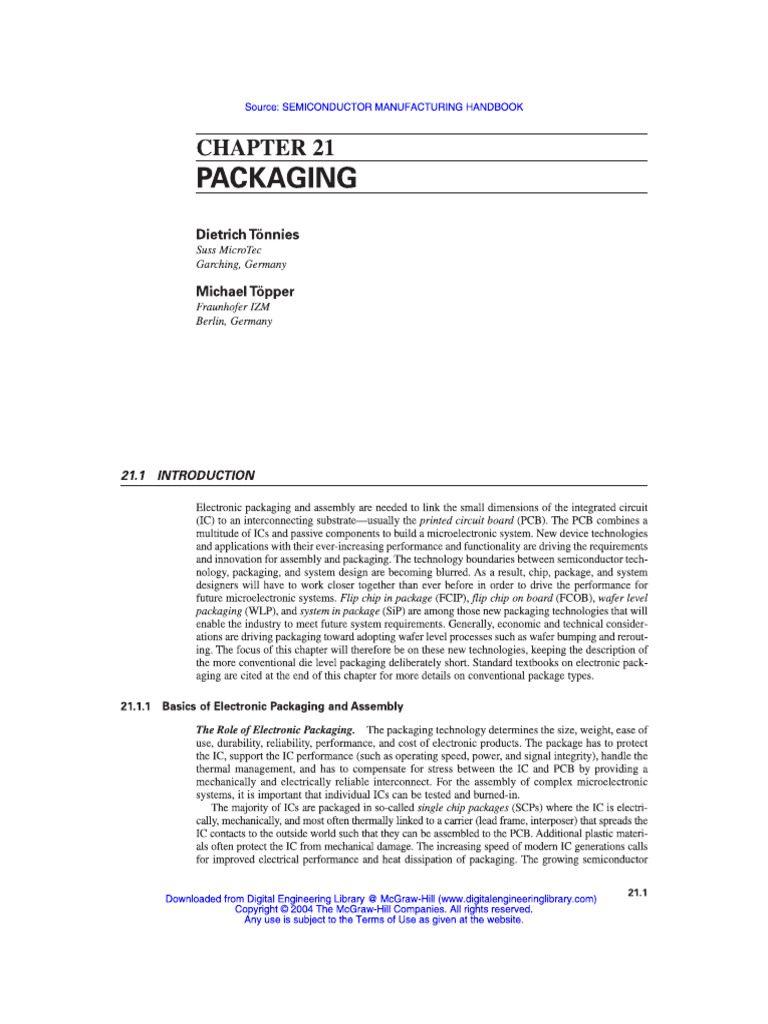 Packaging | PDF