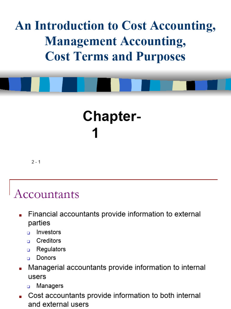 Accounting Chap 1 | PDF