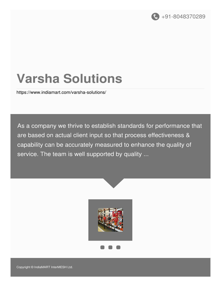 Varsha Solutions | PDF