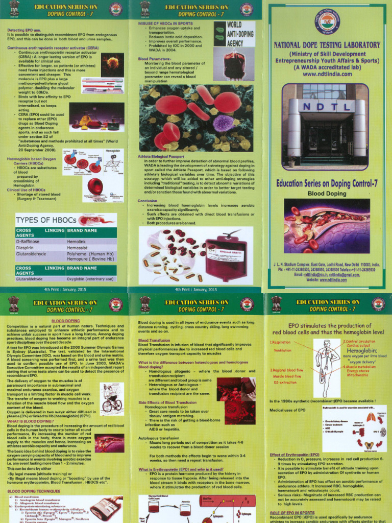 Blood Doping | PDF