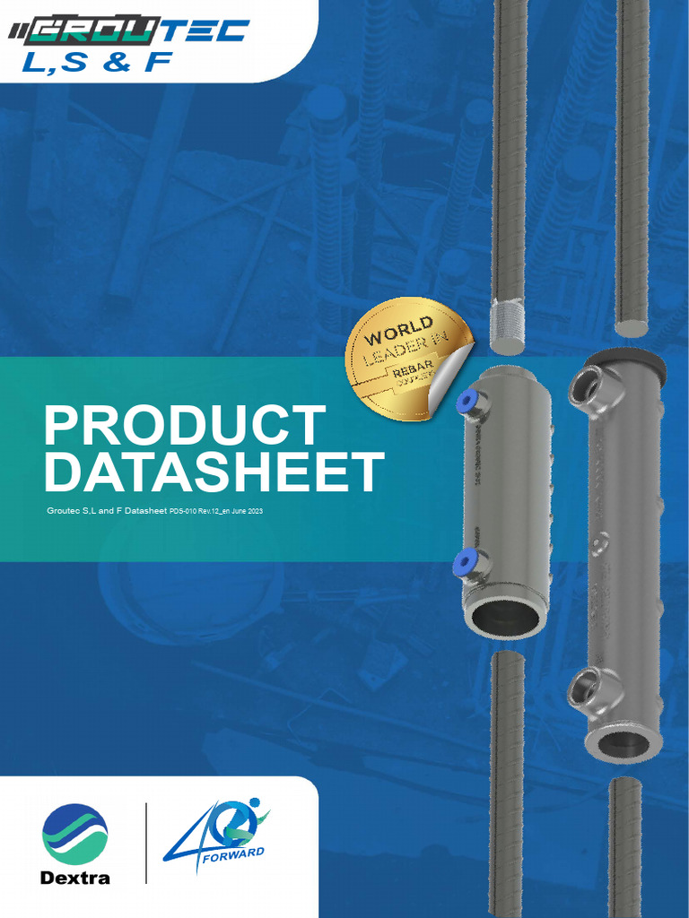 Dextra Groutec Datasheet PDS-010 Rev.12 - en | PDF