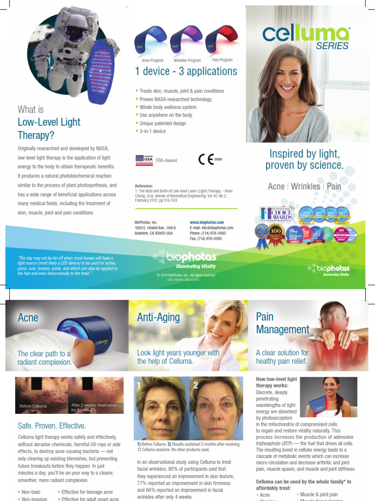 Celluma Aesthetic Trifold Brochure | PDF
