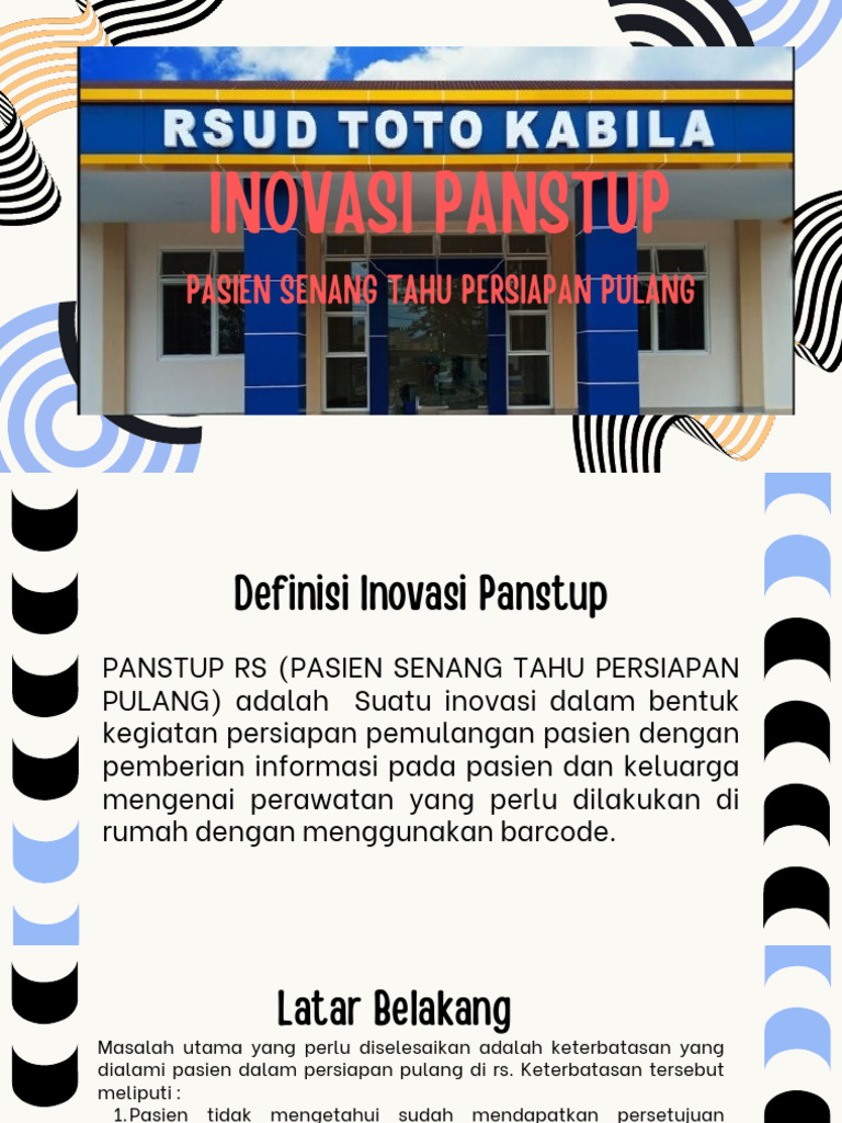 Presentasi Inovasi Panstup | PDF