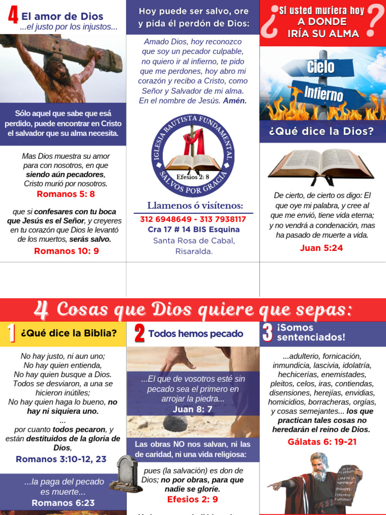 Folleto Evangelismo | PDF