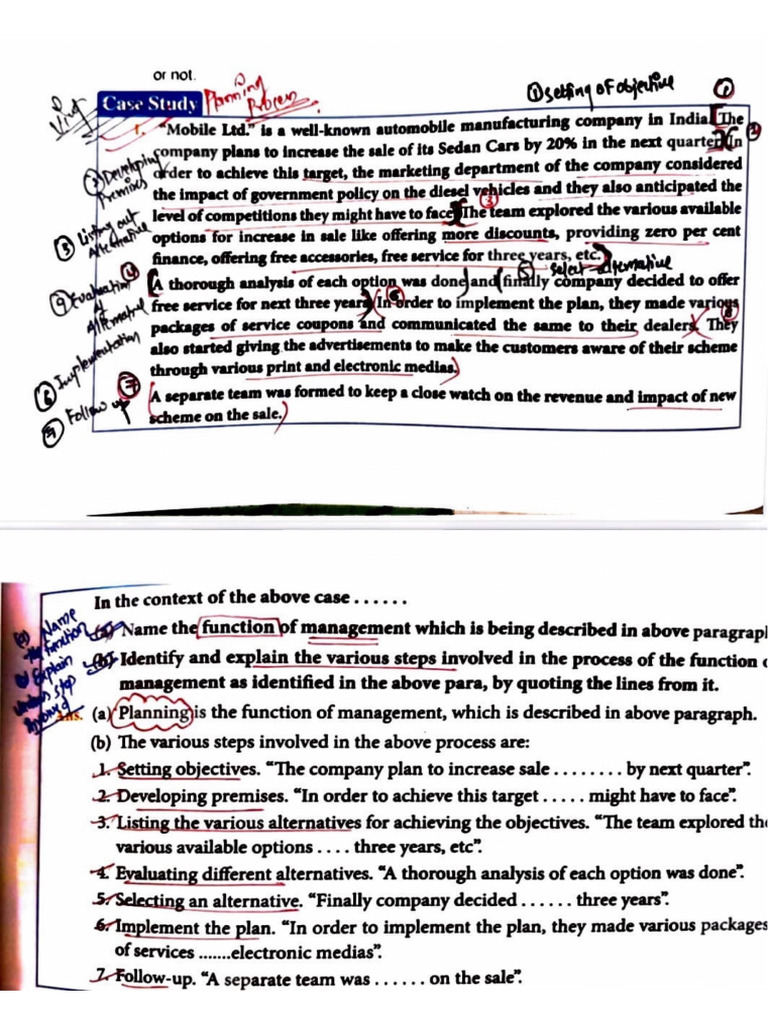 Planning (Part 1) BST Ch.4 | PDF