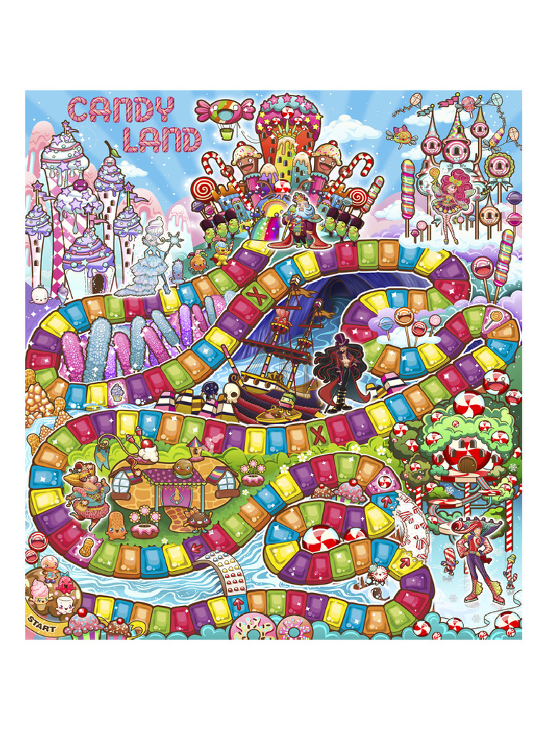 CandyLand Board | PDF