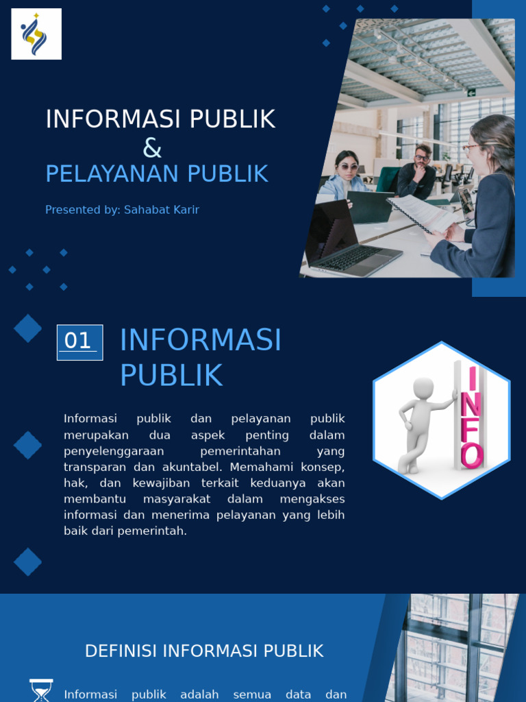 Informasi Publik Dan Pelayanan Publik (Plo) | PDF